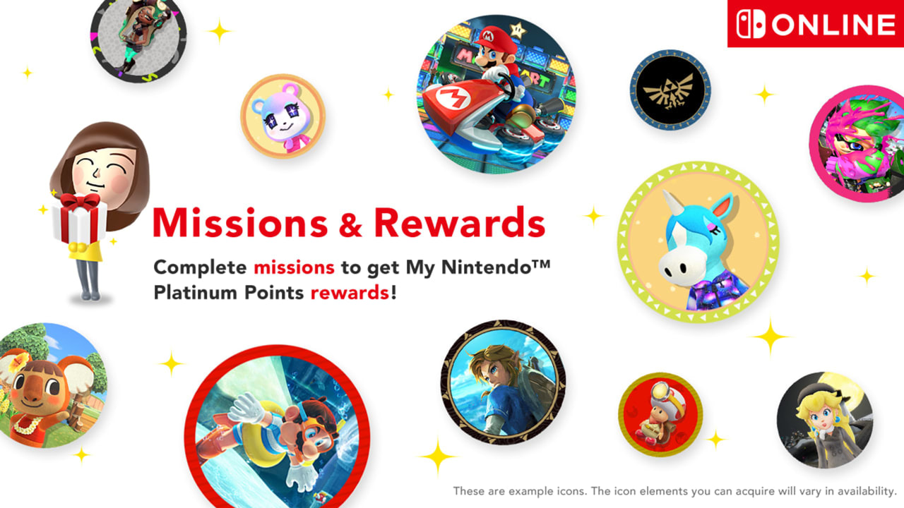 Complete missions to get My Nintendo™ Platinum Point rewards! - Nintendo